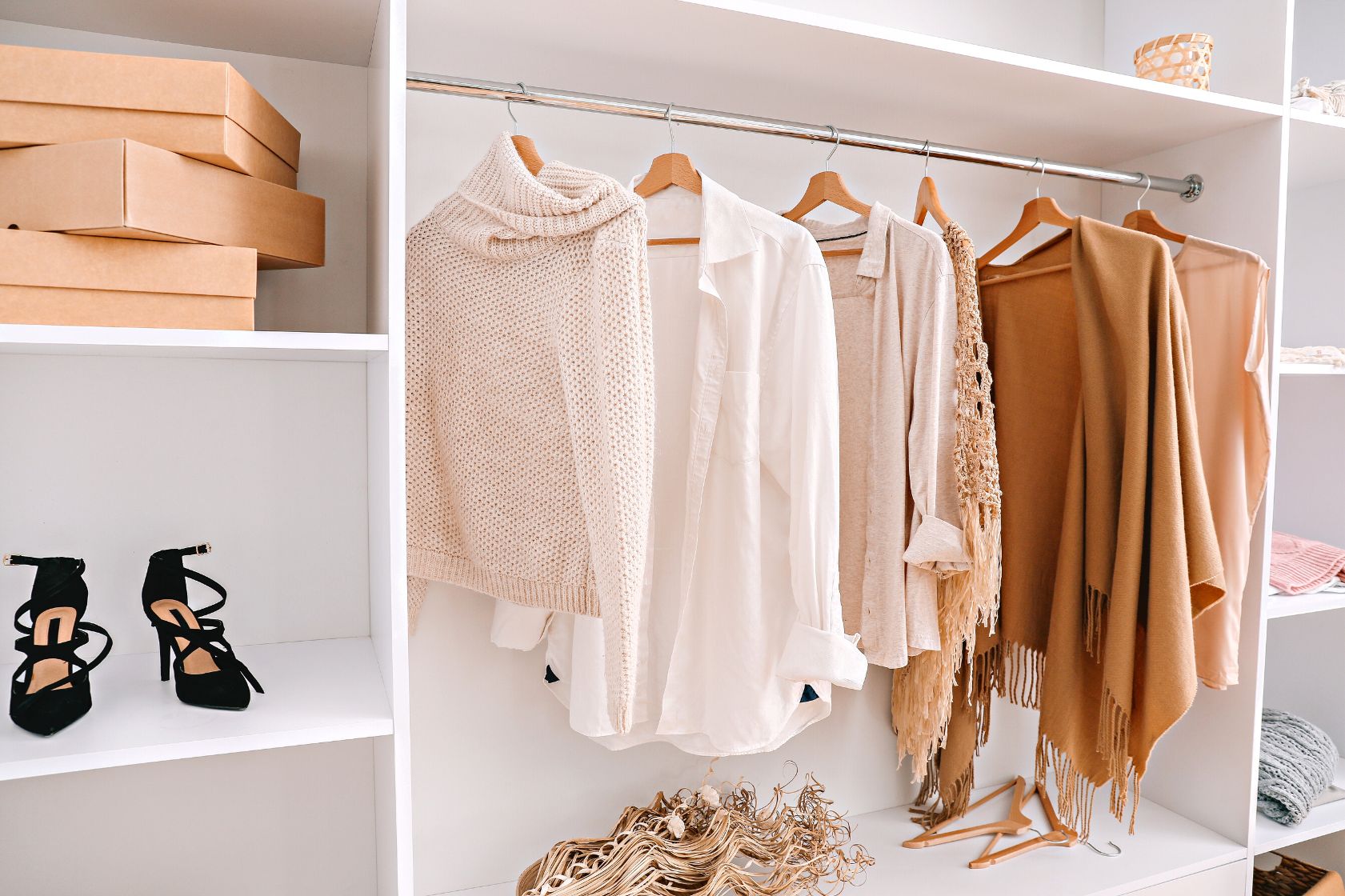 How to Create A Cozy Fall Closet - Simply Productive